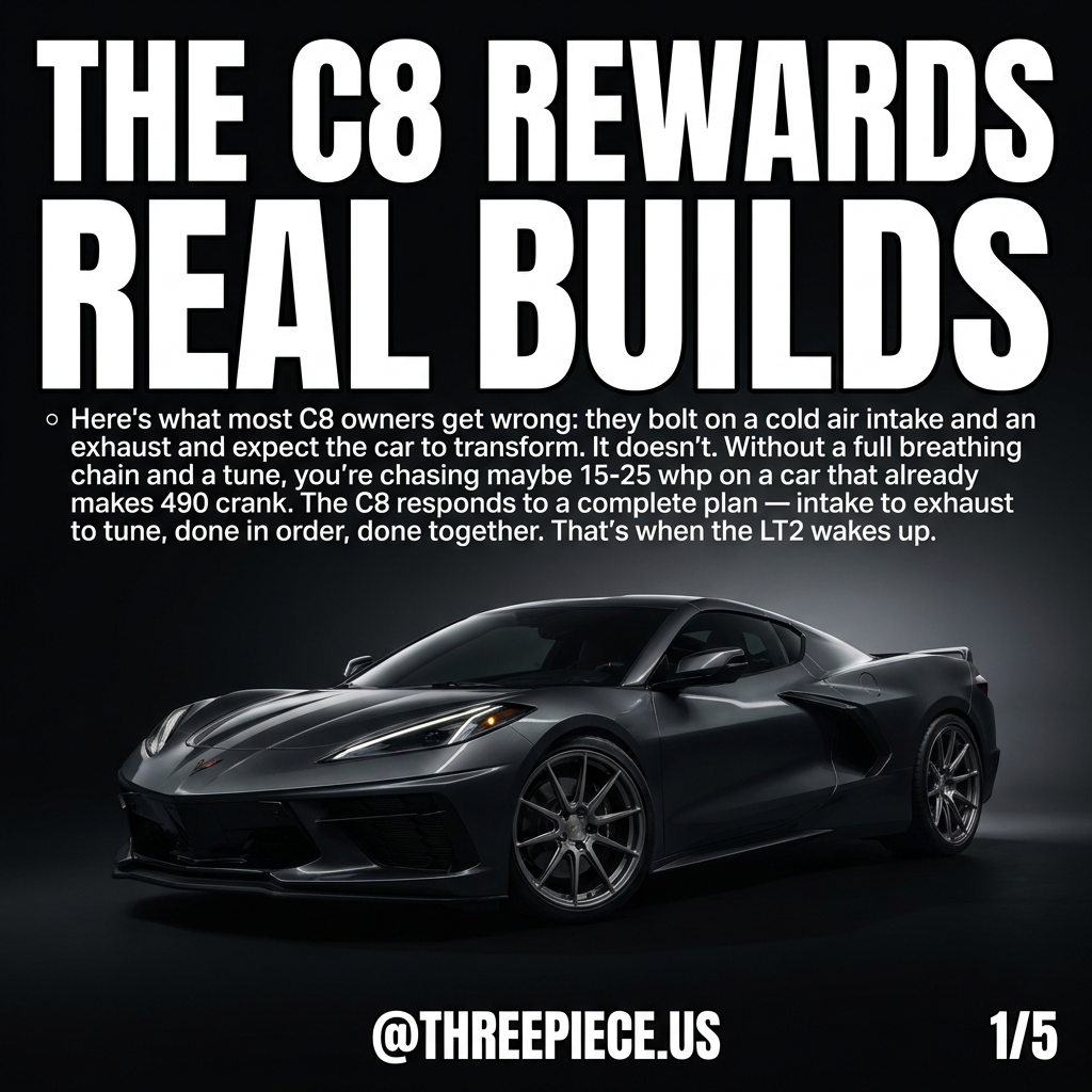 C8 Corvette Build Guide: Mod Order That Works (2020-2026) | ThreePiece.us