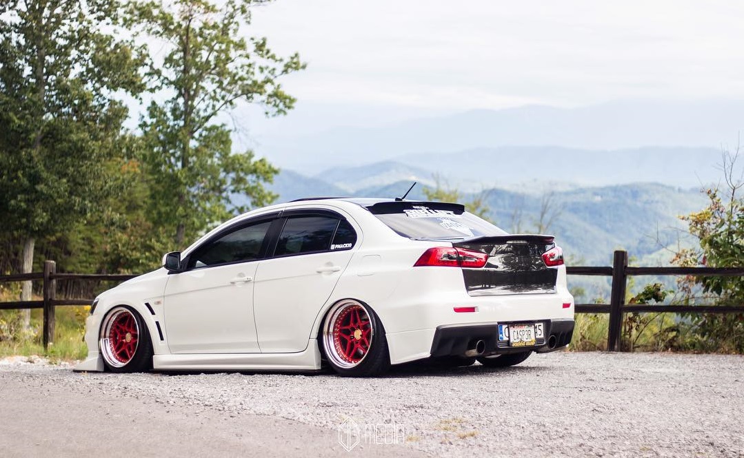 EVO X & 9th gen Lancer wheel fitment guide - Threepieceus